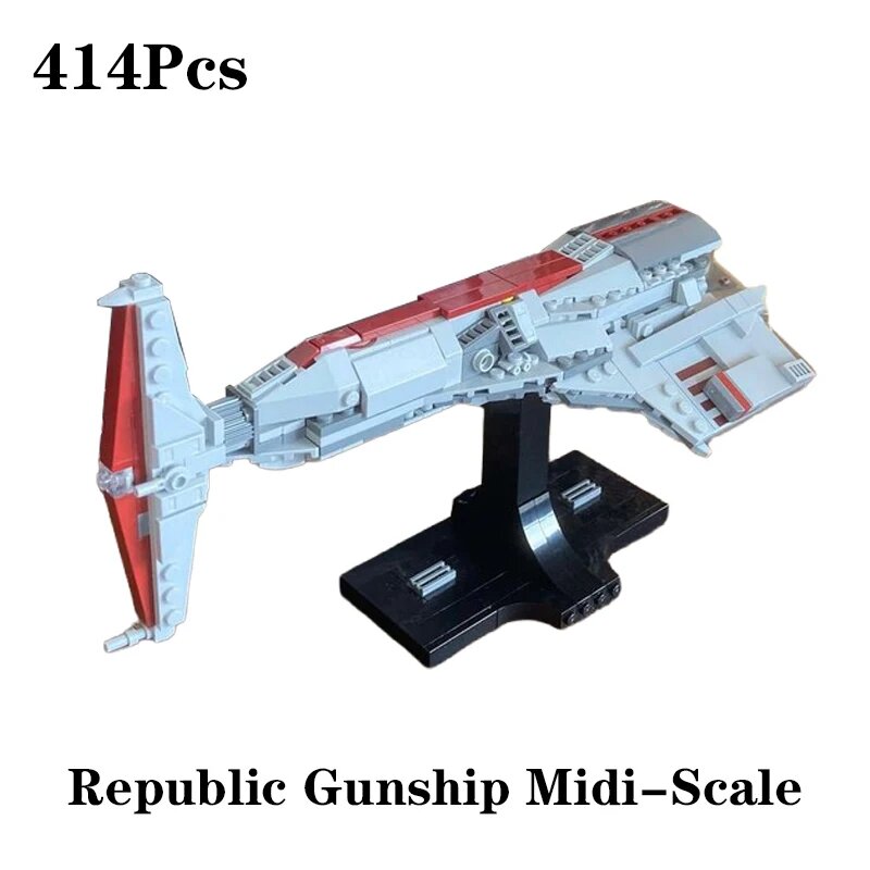 Конструктор Star Wars Battlestar Galactica Pegasus 300+ деталей No Figure No Sticker9