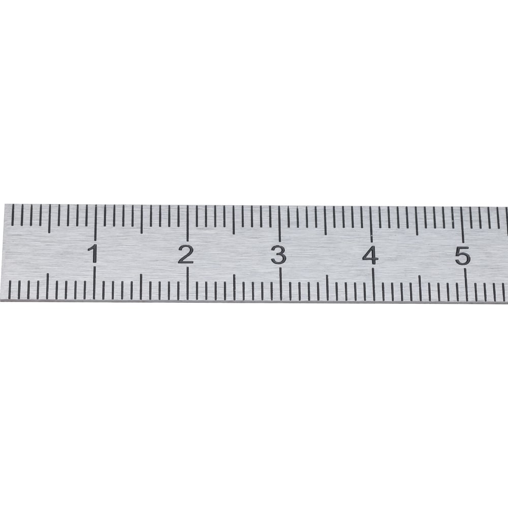 Стальная линейка Kinex (K-MET) 200х13х0,5 мм, шкала 1 мм 1022-1