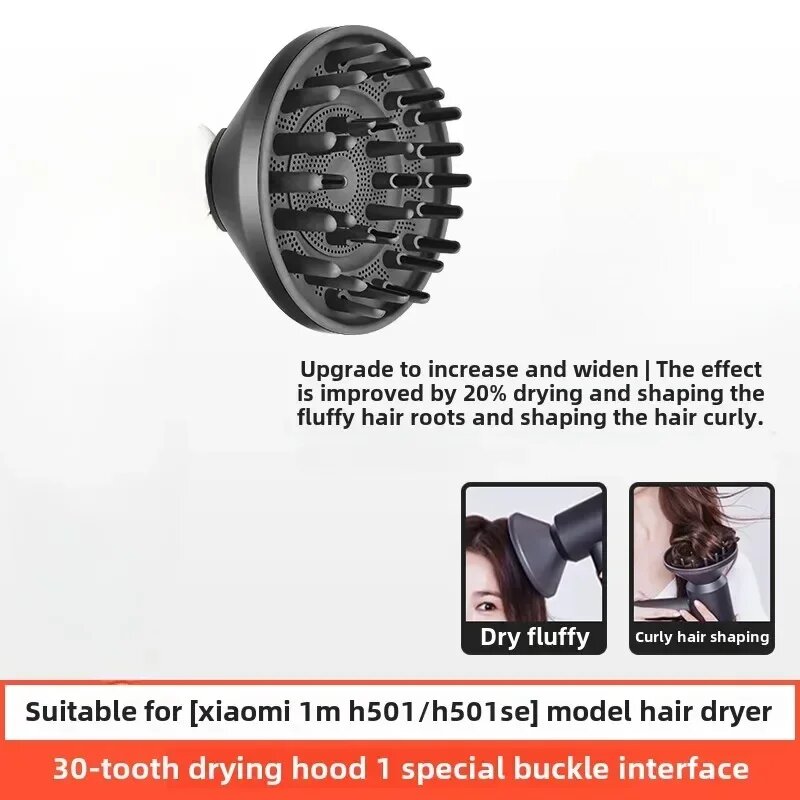 Насадка-диффузор для сушилки Xiaomi Mijia H501/H501SE 1As shown in Fig