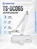 Tantos TS-DC065 дверной доводчик, для дверей до 75 кг, EN3, белый