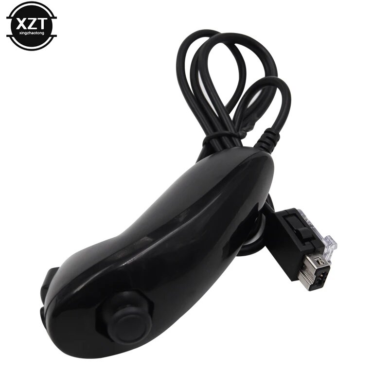 WYMECT Nunchuck контроллер для Nintendo Wii черный