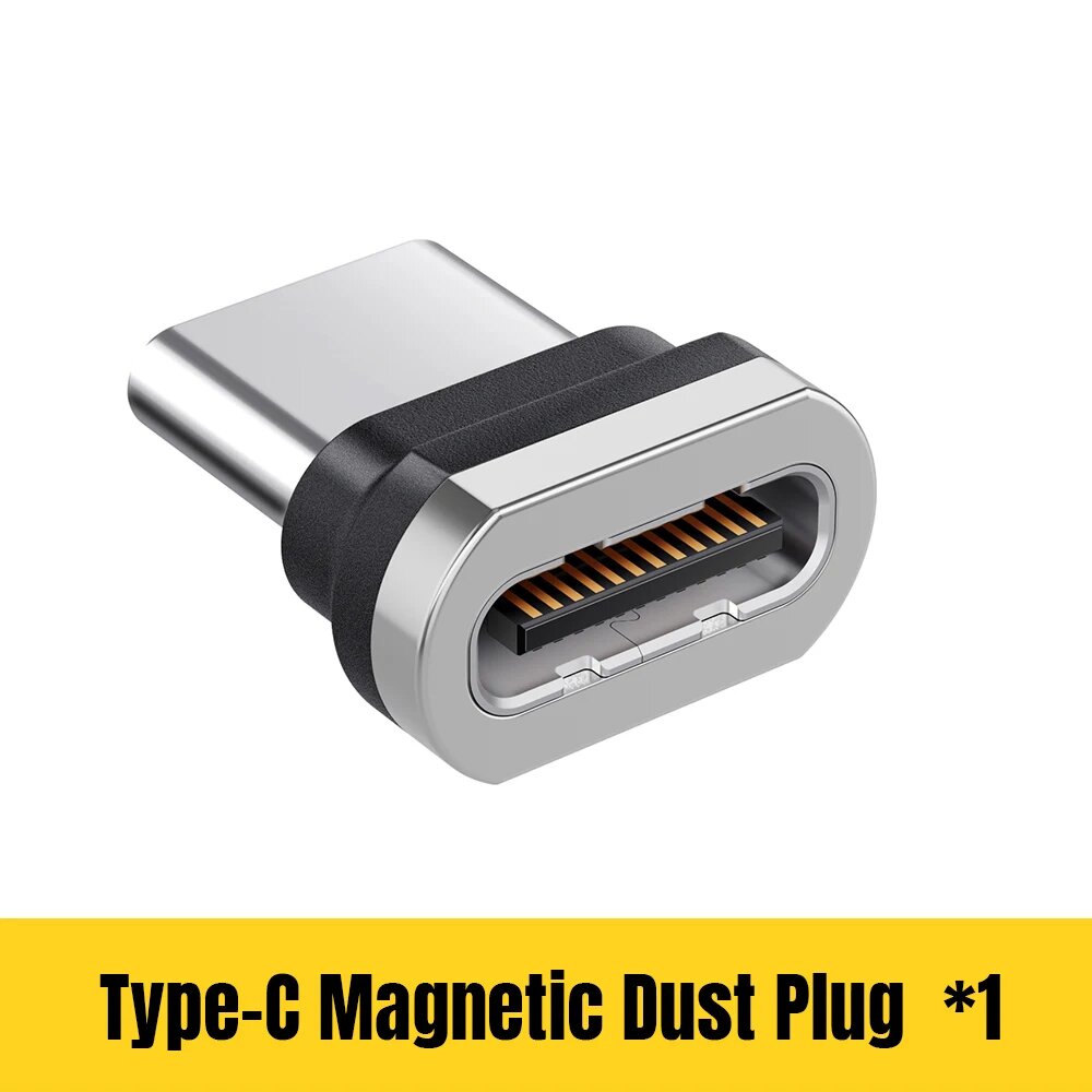 Кабель Essager USB-C 240W, магнитный USB Type-C кабель PD 5A для быстрой only C Plug No Cable