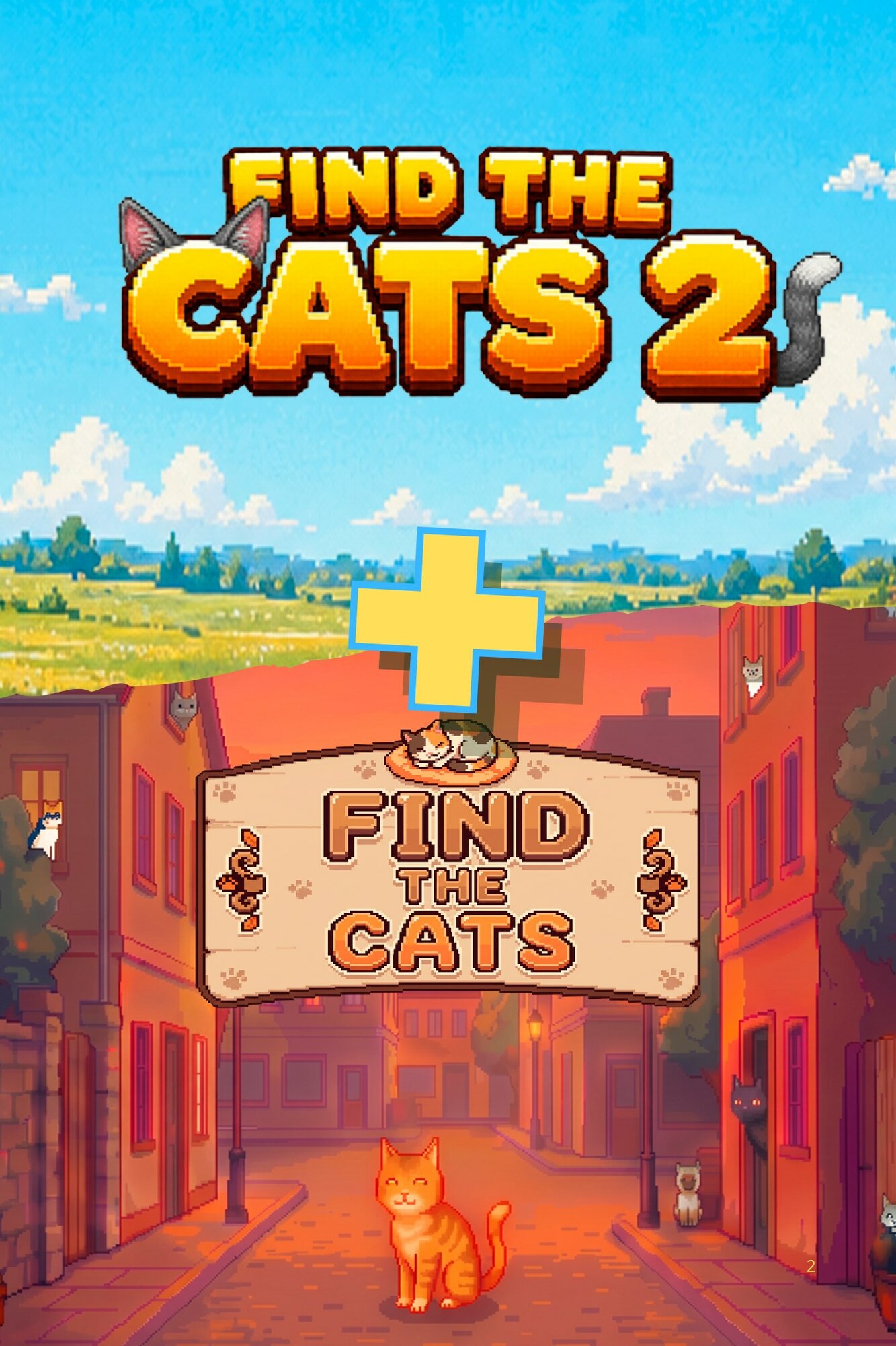Набор Find The Cats: Pawsome Bundle — Xbox Series X|S, Xbox One, PC — Ключ активации