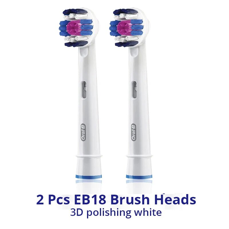 Насадки Oral-B EB18 3D White, 2шт
