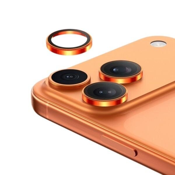 Защитное стекло на линзы камеры Keephone Sapphire Pvd для i-Phone 17 Pro / 17 Pro Max, оранжевое