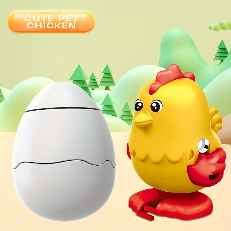 Заводная механическая игрушка «Ходячий цыплёнок», цвет: милый цыплёнок