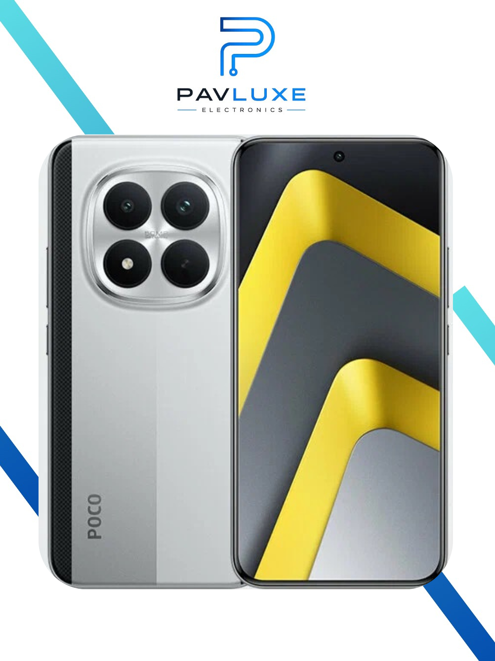 Смартфон Xiaomi Poco M8 5G, 8/512Gb, Silver (Серебристый/Серый) Global