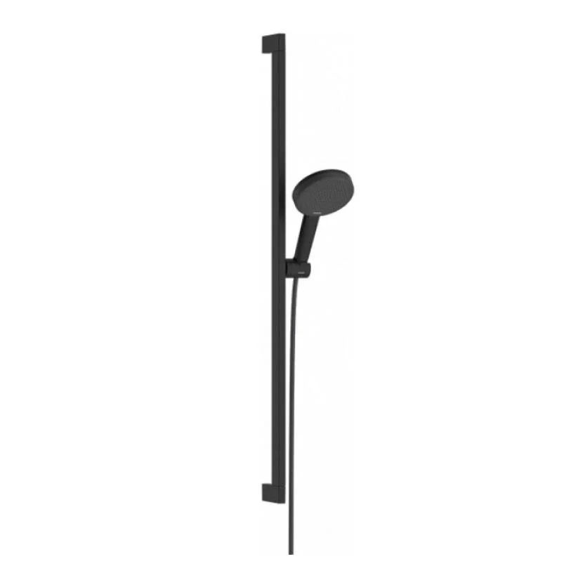 Душевой гарнитур Hansgrohe Alive черный матовый 24601670