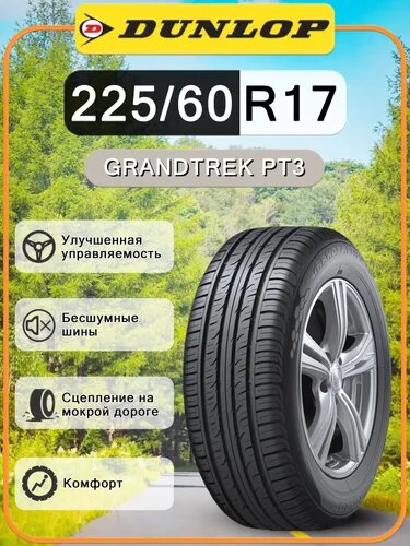Dunlop GRANDTREK PT3 Шины летние 225/60 R17 99V