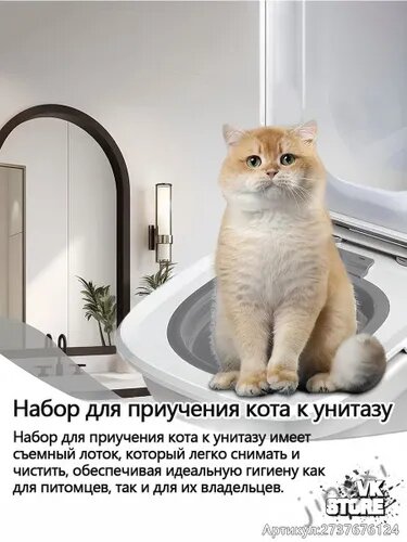 Система Приучения Кошек К Унитазу