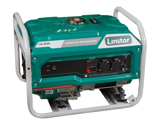Генератор бензиновый Linstor ГБ-3100 DUPLEX