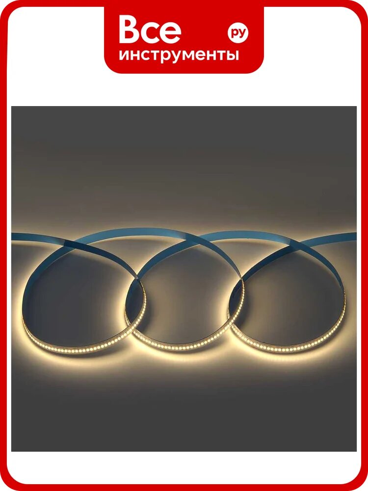 Светодиодная лента General Lighting Systems 25Вт/м, 300 диодов/м, 24В, 1800К, IP20, GLS-2216-300-25-24-IP20-PRM-1800, 502844