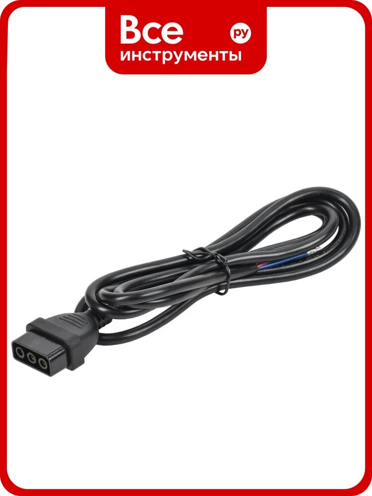 Кабель питания для PRO линейного LED светильника IEK PRO 1.5 м, черный LTP-DCKD-KP-D15-K02