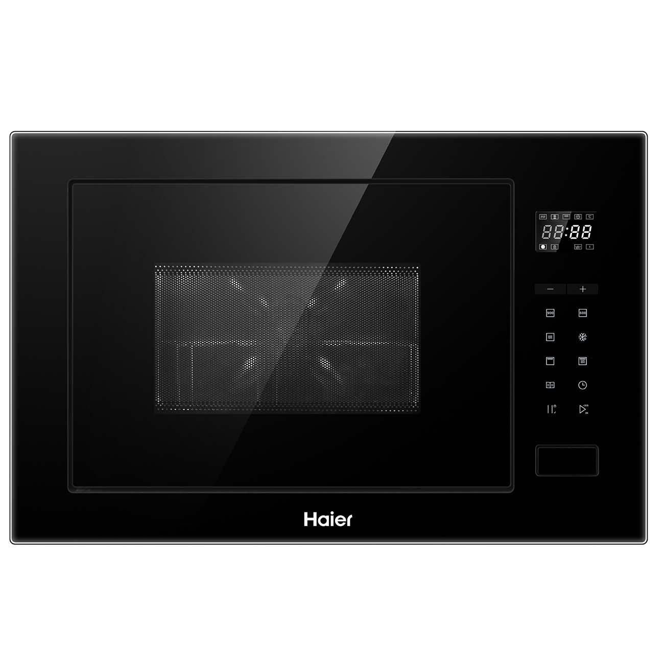 Встраиваемая микроволновая печь HAIER HMX-BTG259B черная