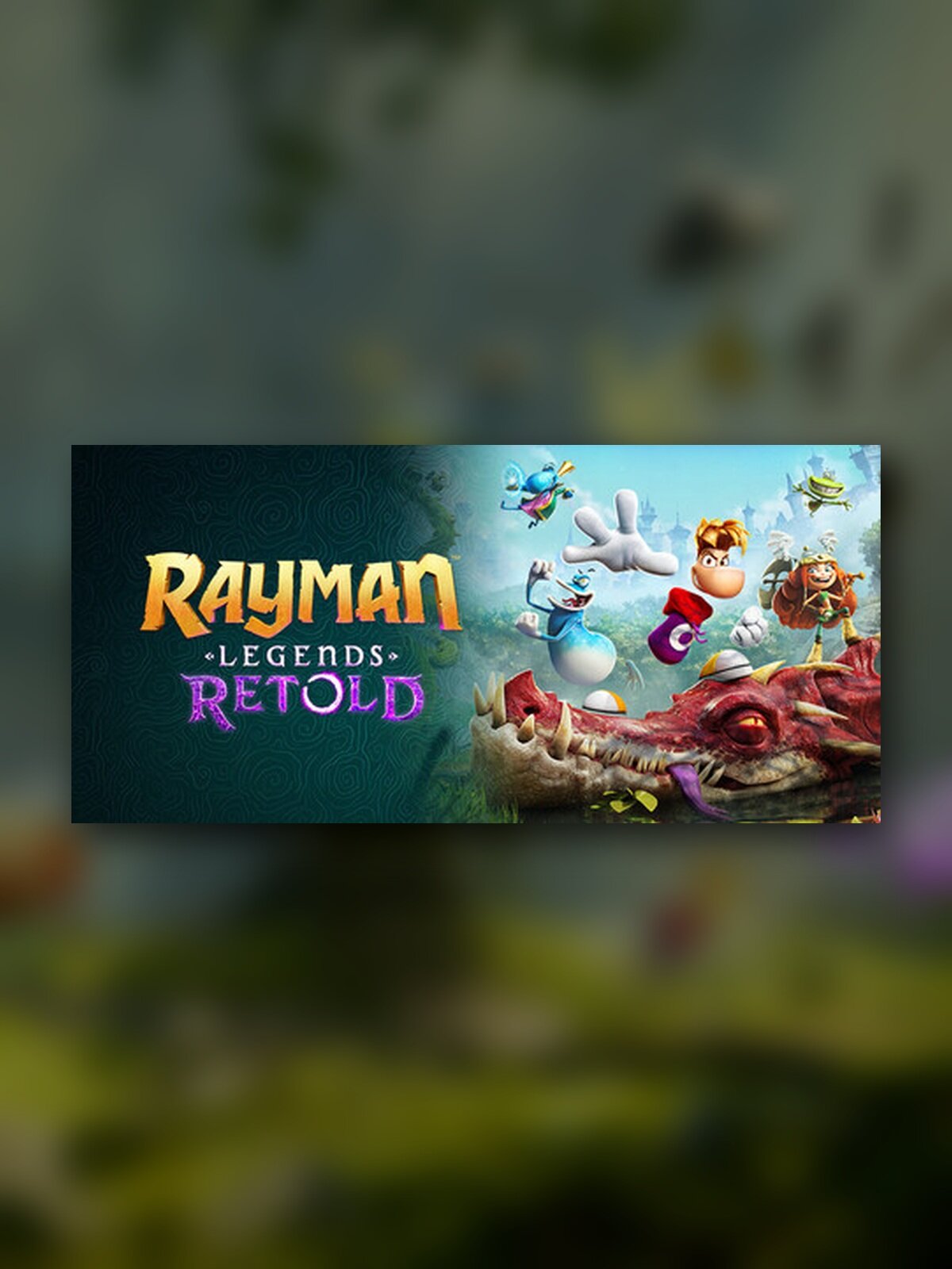 Игра Rayman Legends Retold - Standard Edition (Pre-purchase) Steam Gift |PC/ПК| регион Россия | Подарок Стим