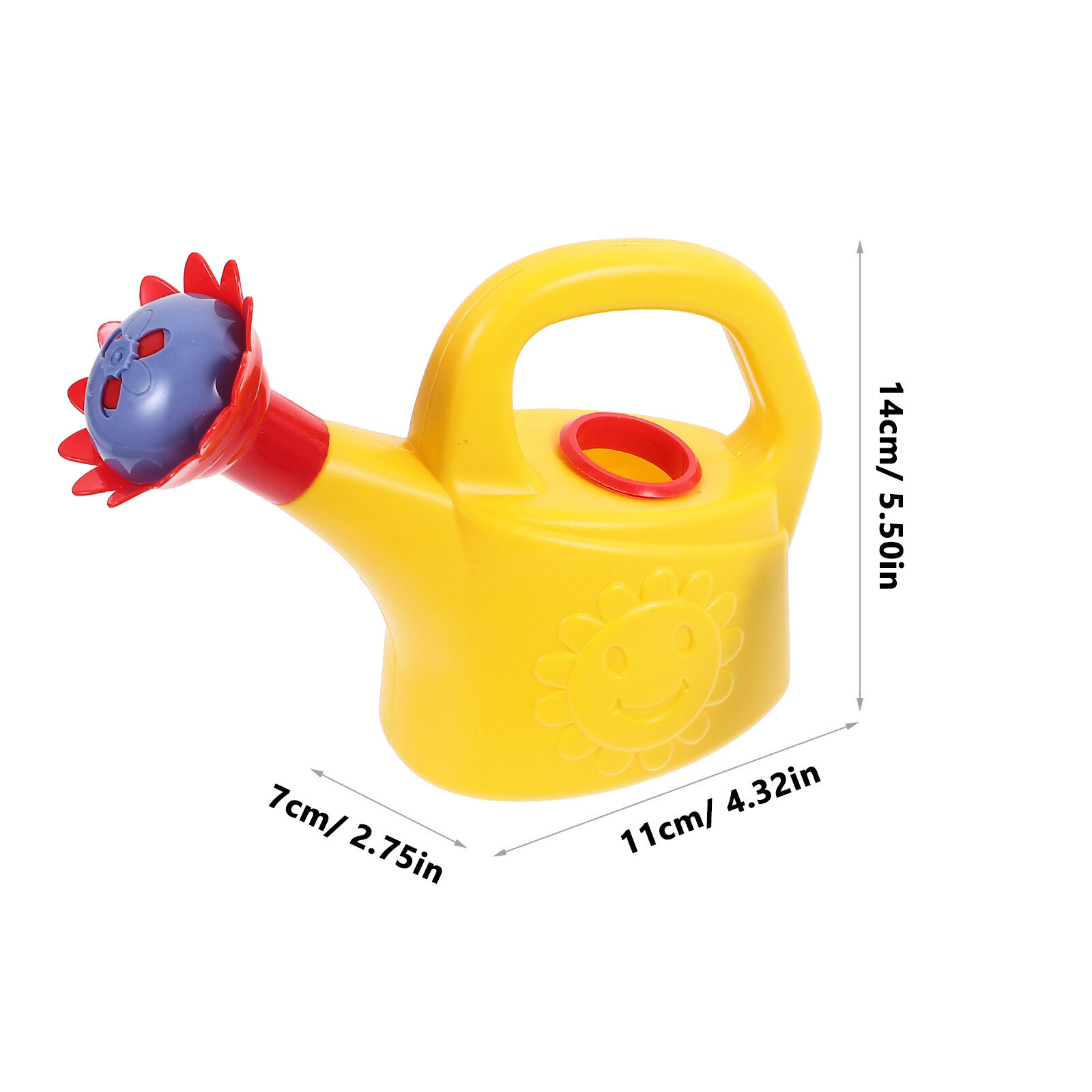 Детский Водяной Кантил For Kids Из Пластика Для Сада И Пляжа 2 Шт Синий 17.00X15.00X7.50Cm