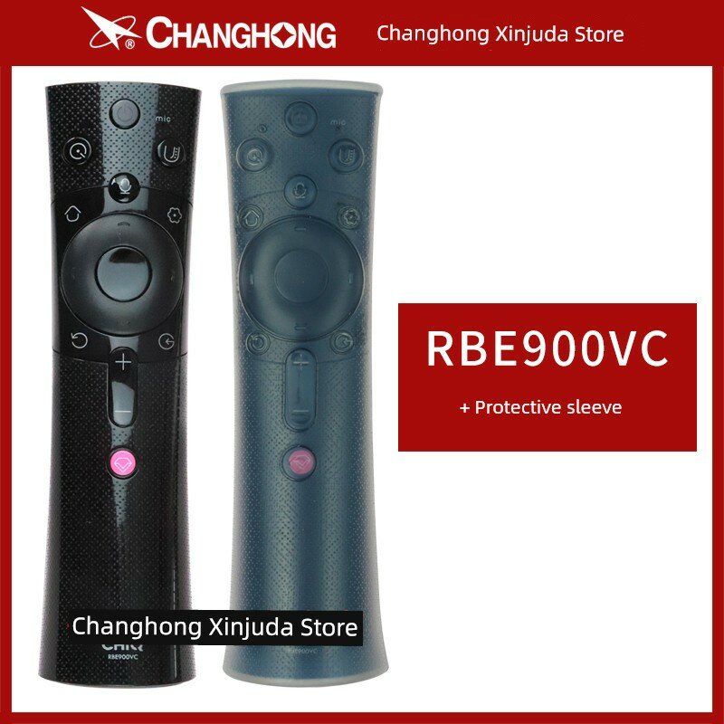 Пульт дистанционного управления Changhong RBE900VC с Bluetooth и голосовым управлением с силиконовым чехлом