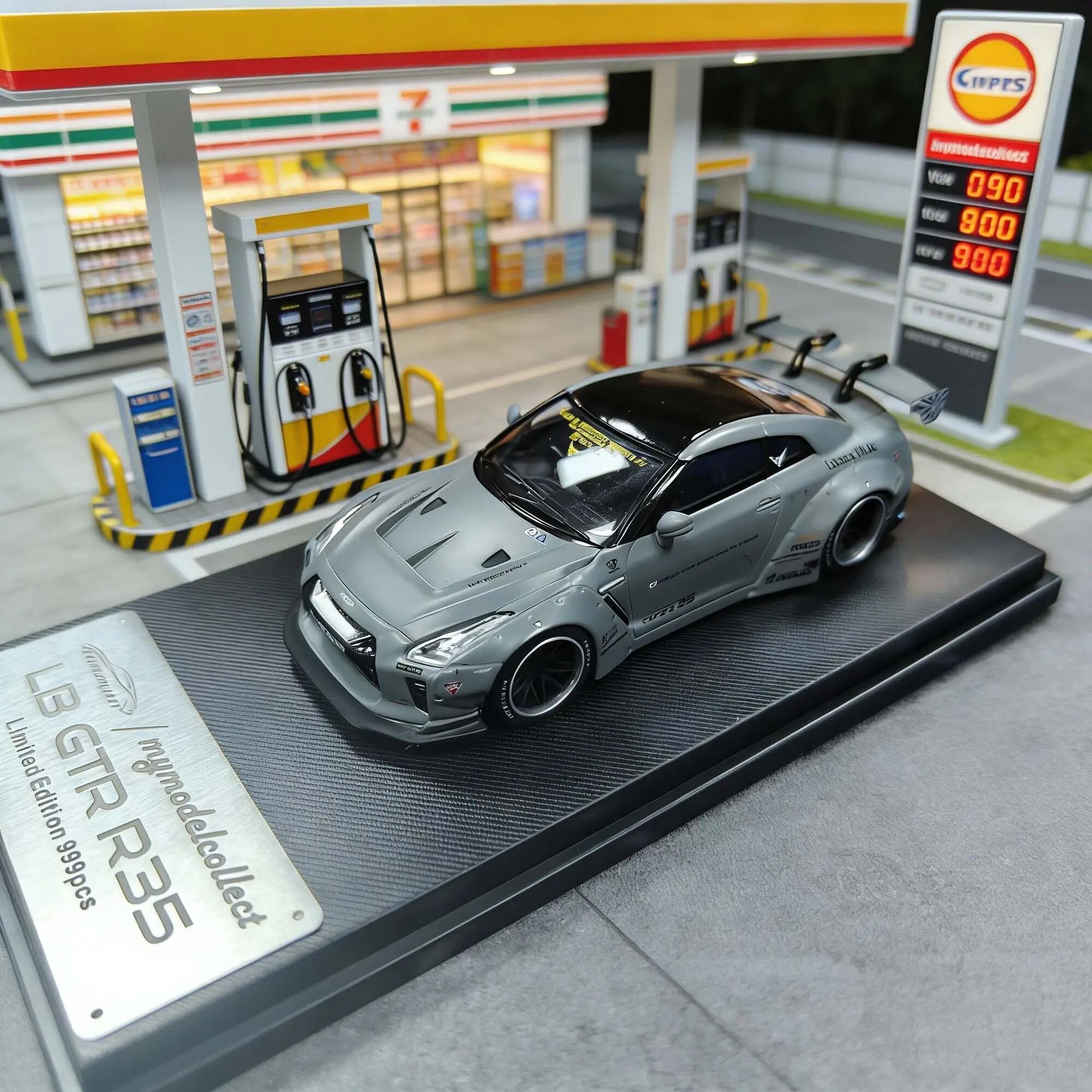 Spot Model 1:64 Nissan GTR R35 LB 3.0 Widebody