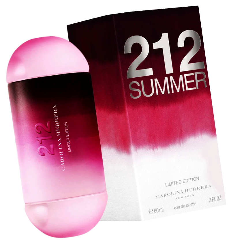 212 Саммер Каролина Херрера женская туалетная вода 60 мл / Carolina Herrera 212 Summer