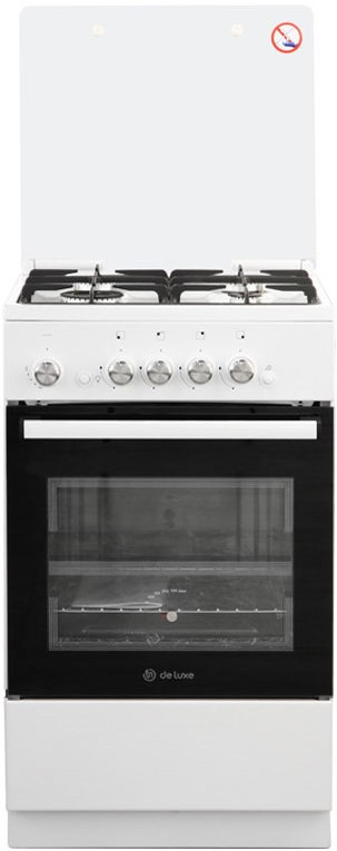 Плита газовая DE LUXE 5040.42г(кр) ЧР