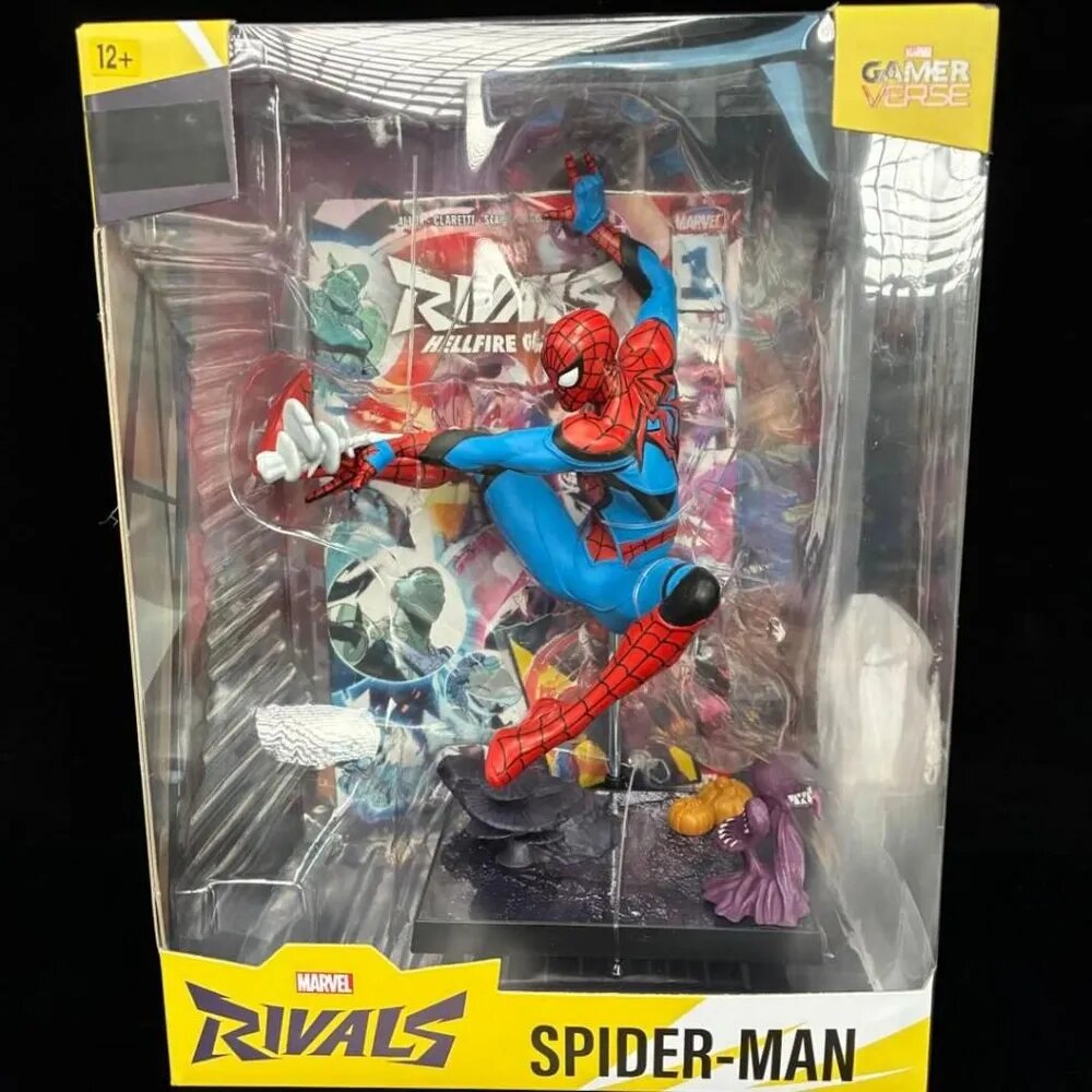 McFarlane Toys Marvel Rivals Статуэтка Человека-паука в масштабе 1:6 Коллекция Gamer Verse Коллекционная игрушка