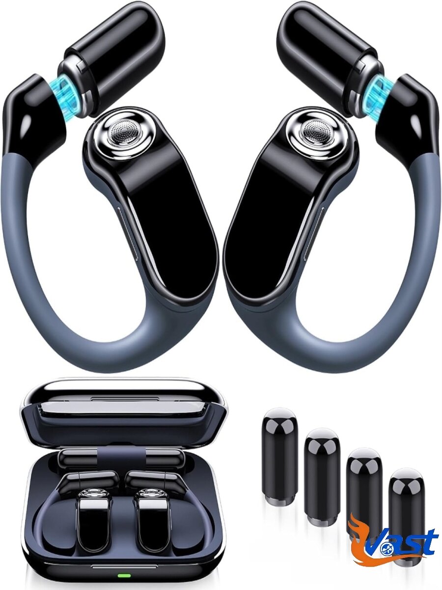 Наушники беспроводные с микрофоном 1More Airfree, Bluetooth, USB Type-C