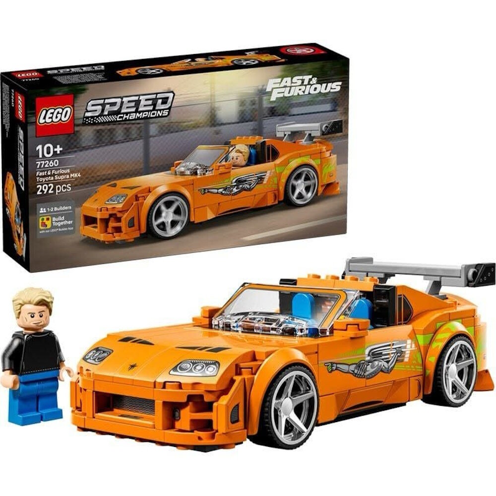Конструктор Speed Champions Форсаж Тойота Супра МК 292 дет.