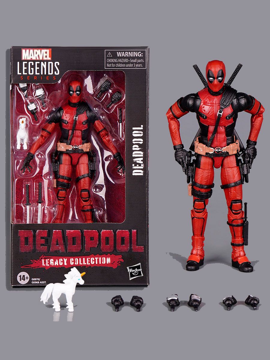Фигурка DEADPOOL с единорогом, Legacy Collection, 15см
