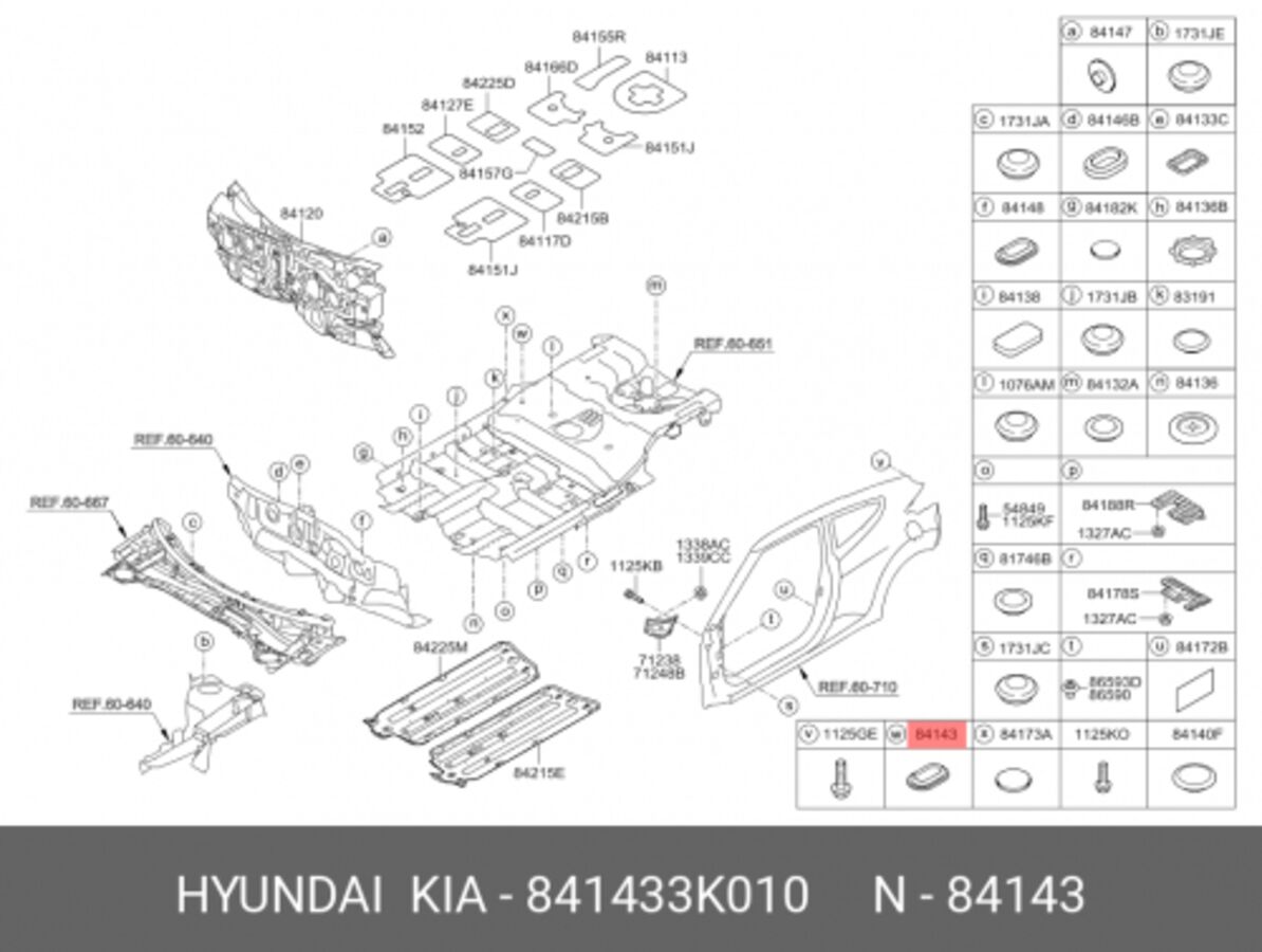 Пробка сливного отверстия кпп (Hyundai/Kia 841433K010)