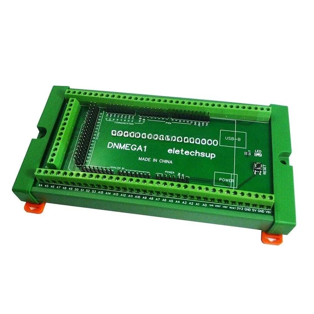 Модуль адаптера с винтовыми клеммами для монтажа на DIN-рейку для ARDUINO, для MEGA2560 R3