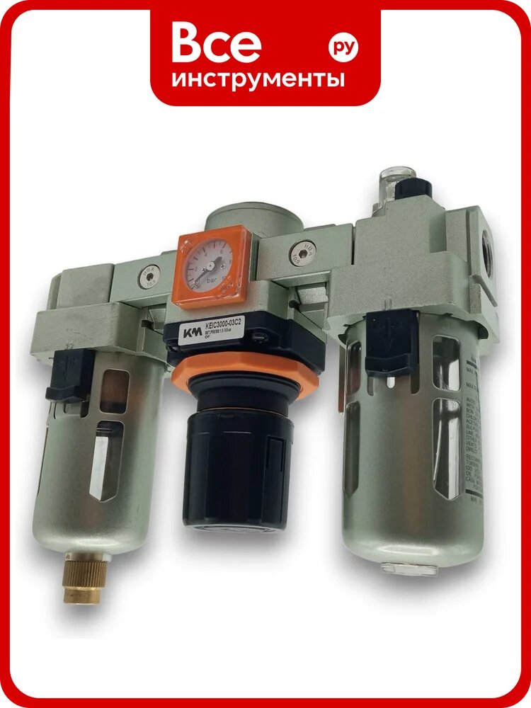 Блок подготовки воздуха Контактная Механика KEIC3000-03C2