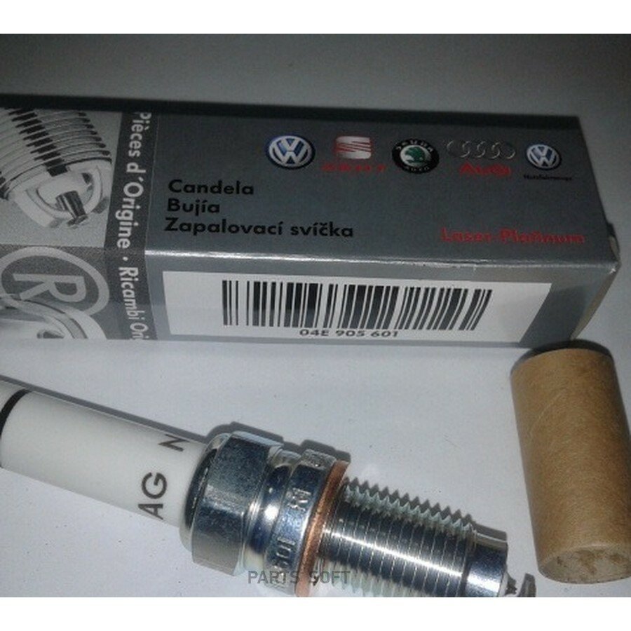 Cвеча зажигания от официального дистрибьютора, VAG, артикул 04E905601