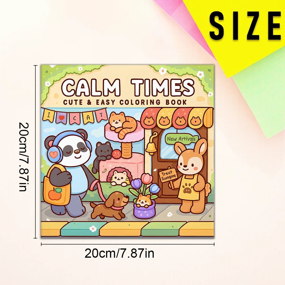 Набор раскрасок Calm Times для взрослых MULTI