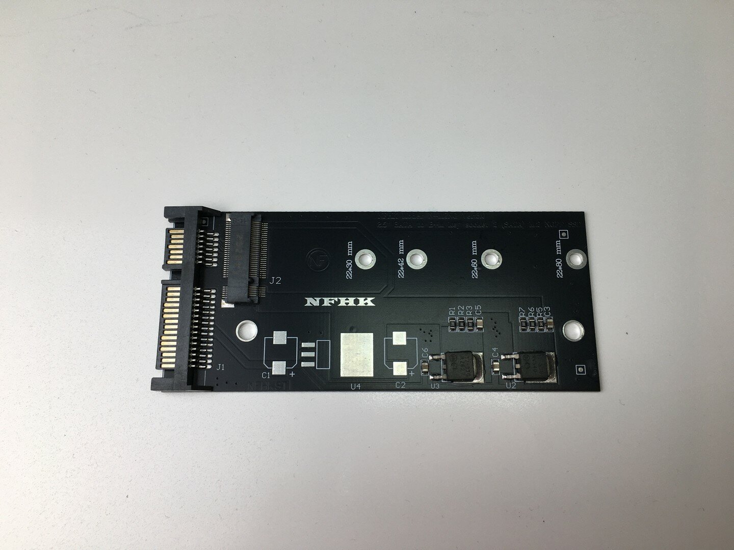 Адаптер SSD M.2 SATA на SATA III 2.5" NFHK N-M2NG