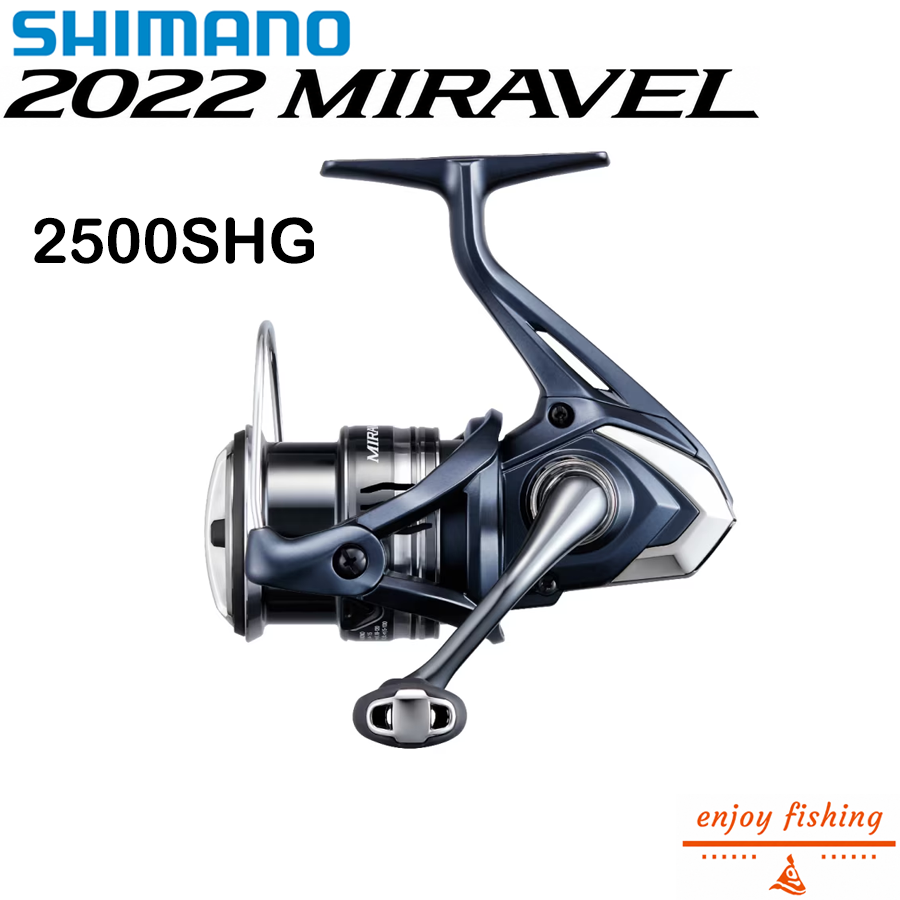 SHIMANO 2022 MIRAVEL 2500SHG Спиннинговое катушка Подходит для Морская и пресной, Малайзия