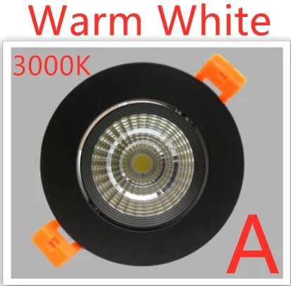 Светодиодный светильник Warm White 3000K, 12W, A