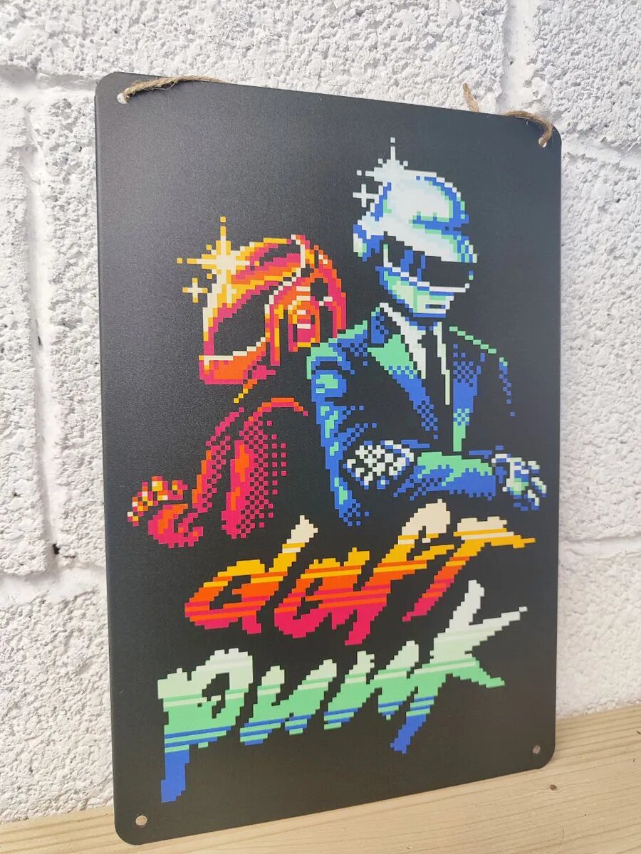 Daftpunk Дафт постер — фото 1
