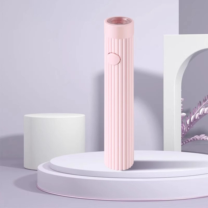 Круглая мягкий розовый УФ-лампа для ногтей, быстросохнущая, с USB-питанием, мини-сушка без следов