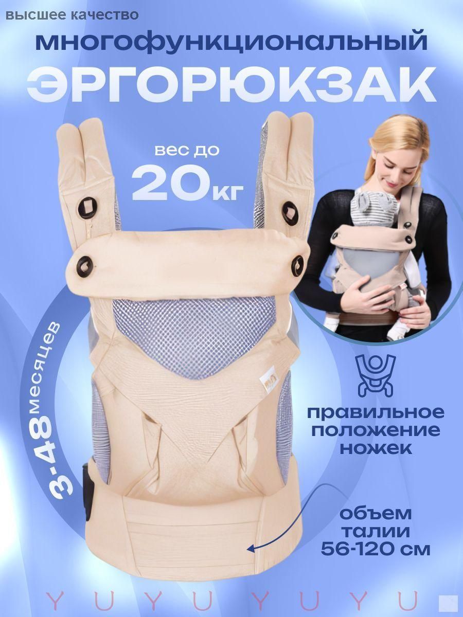 Эргорюкзак для новорожденных Кенгуру