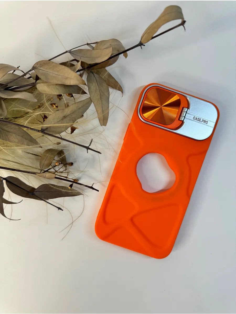 Чехол-Накладка для смартфона Apple iPhone 14 Plus, материал силикон, цвет оранжевый