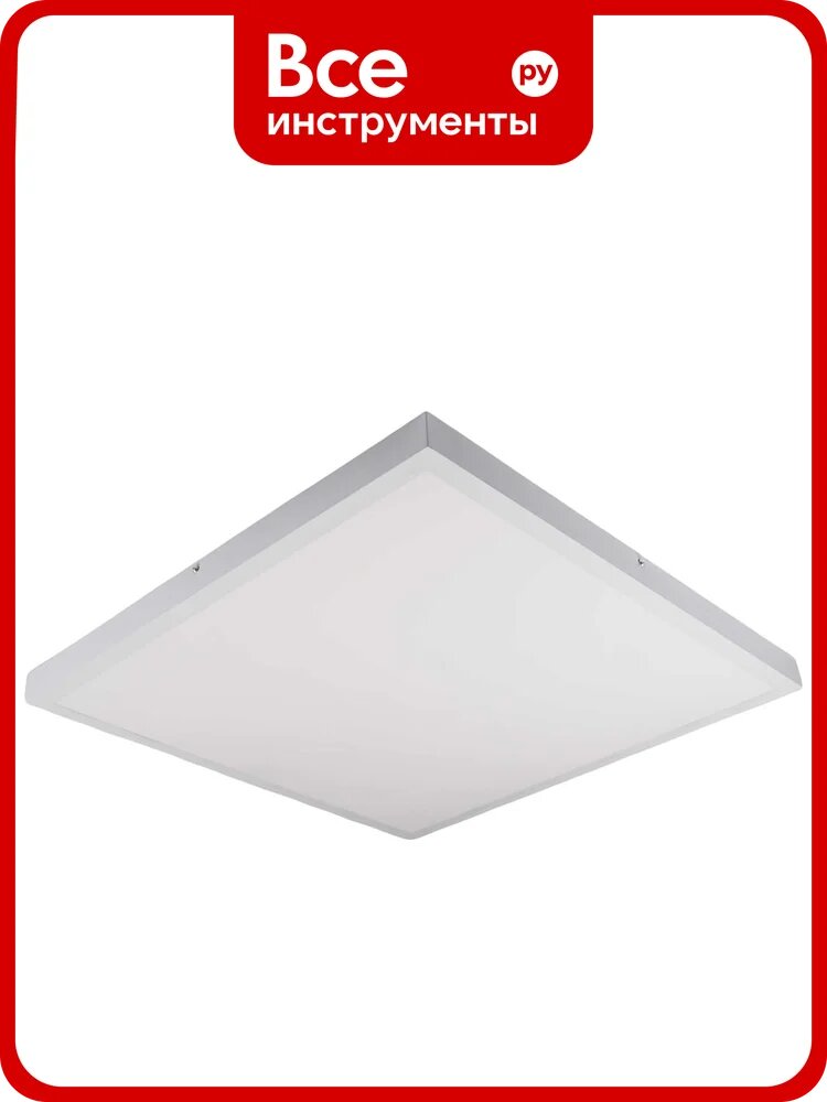 Светильник светодиодный Jazzway, PPL SPEC1 OP 36Вт 4000К IP54 176-264В 600х600х40 ДВО накладная панель для чистых помещений 5029071