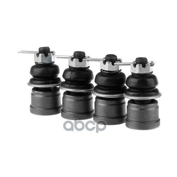 Шарнир рулевой Газель Соболь гайка и пыльник LECAR (4 шт.) LECAR арт. LECAR021130102