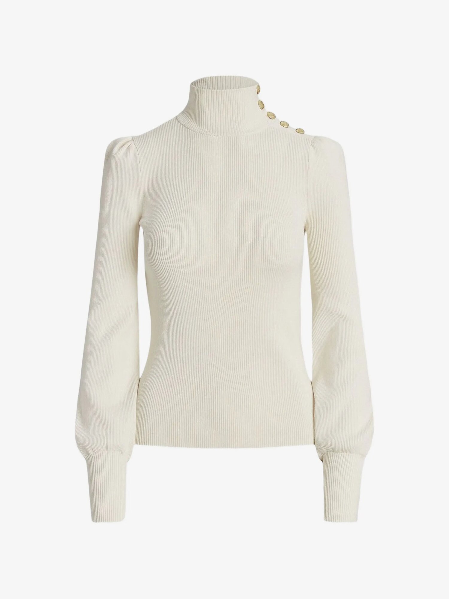 Свитер Button-detail high-neck sweater