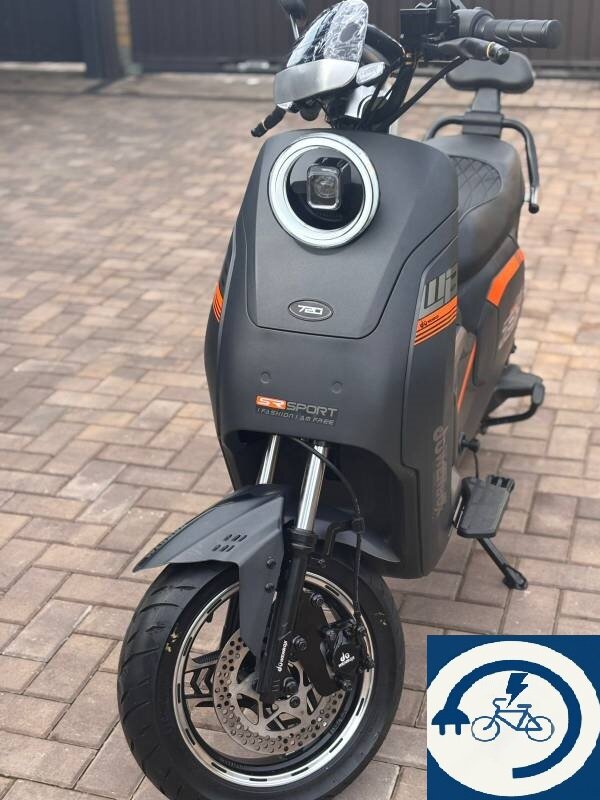 Электроскутер WENBOX U7 2000W ( 60V/45Ah ) - Серый, с боксом