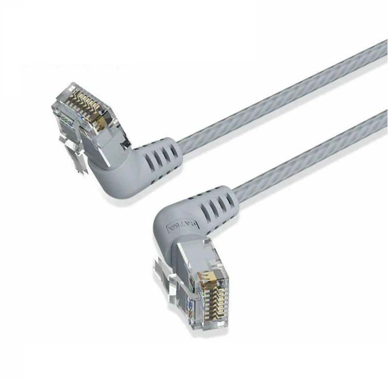 Кабель Ethernet CAT6A 10 Гбит/с, поворот на 90/360 градусов, тонкий сетевой кабель LAN CAT 6A для ПК, PS4, маршрутизатора, кабель RJ45
