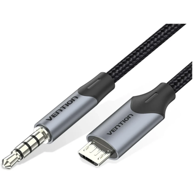 Vention BDGBF Кабель Vention USB Micro B M/Jack 3,5 mm M - 1 м
