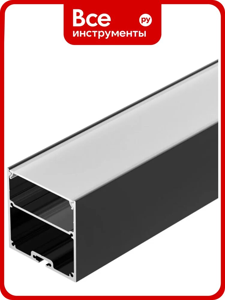 Профиль Arlight SL-LINE-5050-LW-3000 ANOD BLACK 3 м 043977