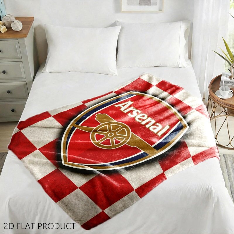 Arsenal плед из флиса с кашемиром