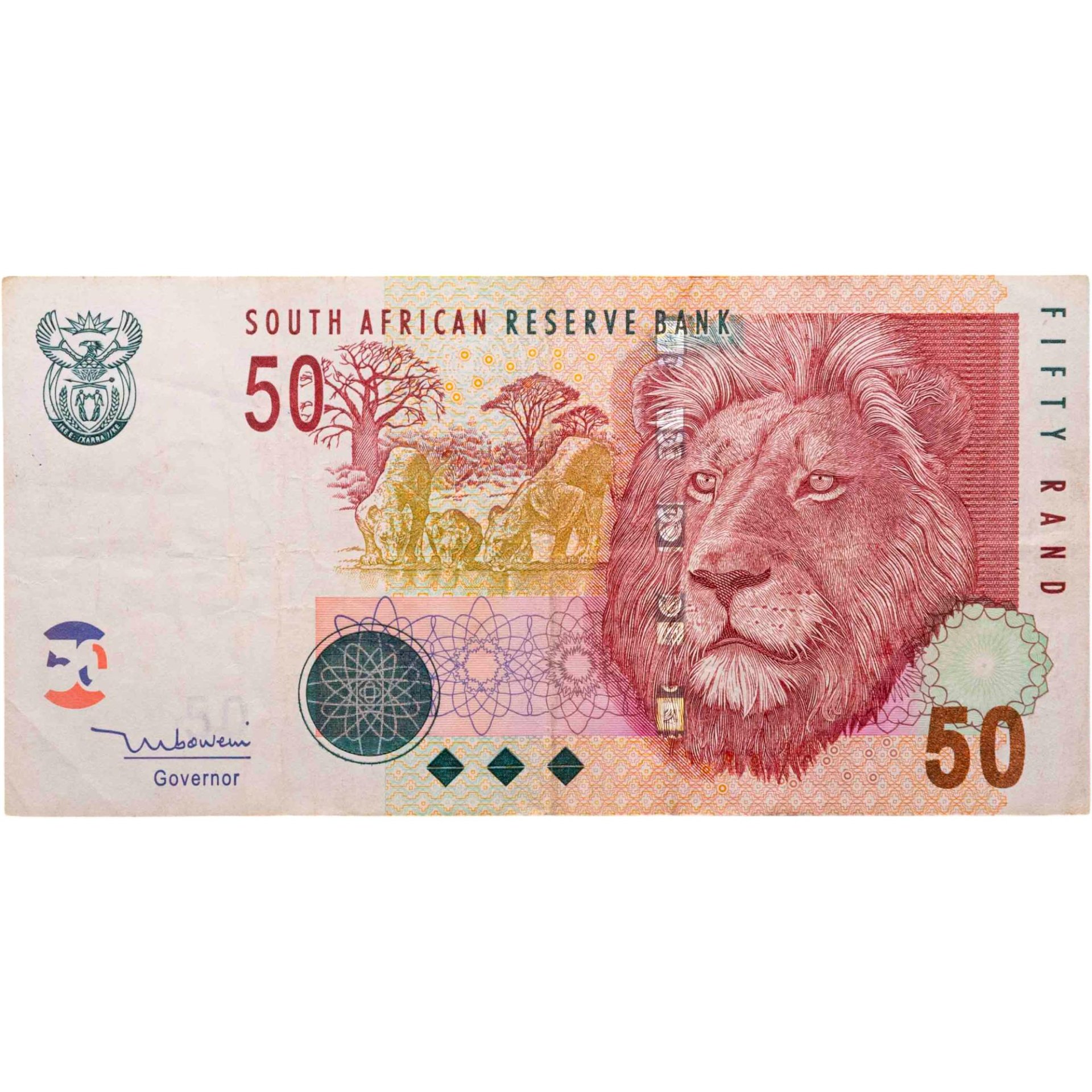 ЮАР 50 ранд 1992