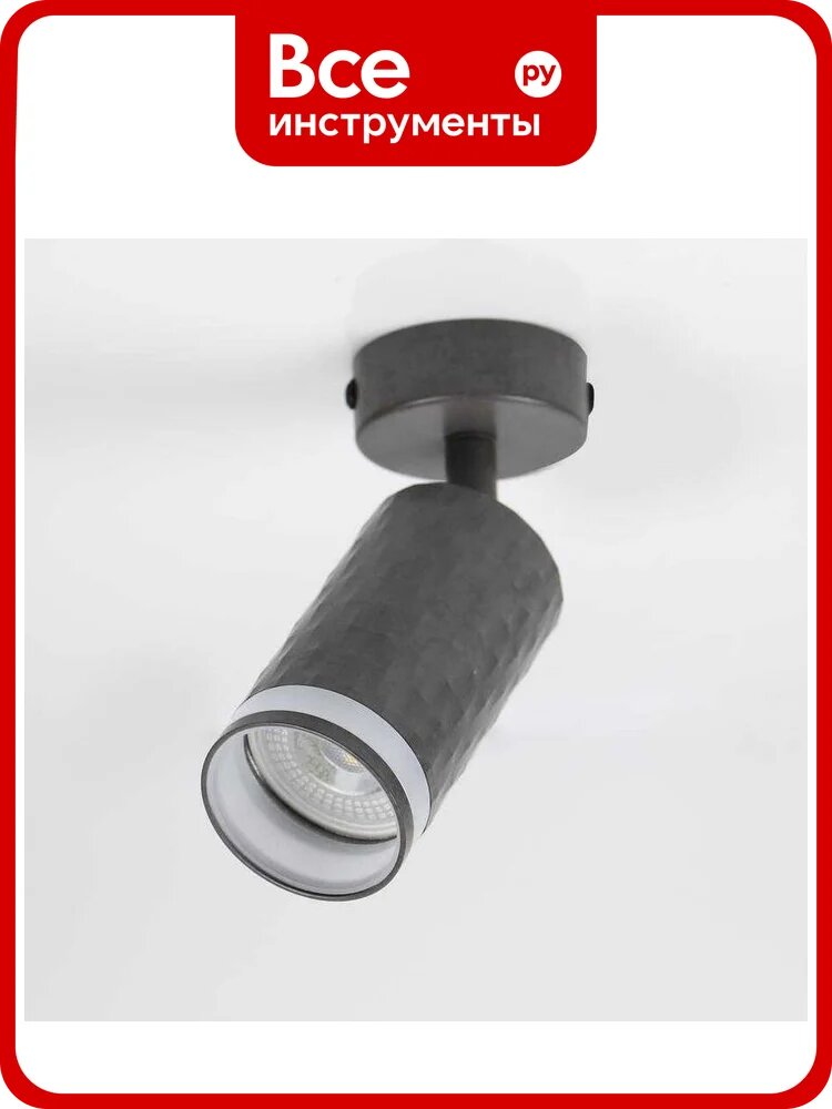 Спот на основании General Lighting Systems Кирпич GWL-GU10-M-IP20 одинарный, бетон, с боковым рассеивателем 662084